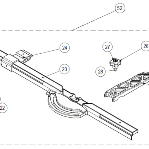 Rubi - Guide supérieur latéral pour TR-Magnet | FloorBox