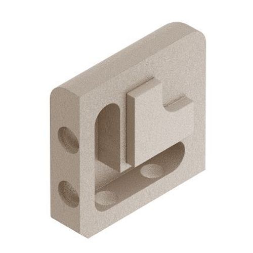 Schluter - JOLLY Outside Corner 90° - Aluminum Cream 1/2" (12.5 mm ...