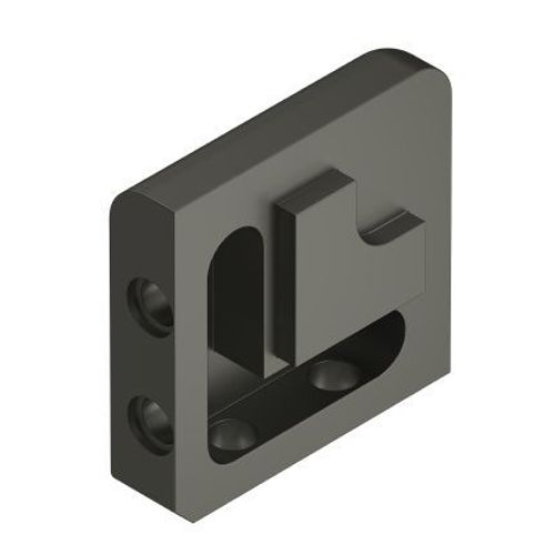 Schluter - JOLLY Outside Corner 90° - Aluminum Grey 1/2" (12.5 mm) - EV ...