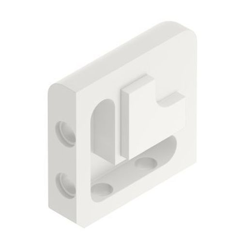Schluter - JOLLY Outside Corner 90° - Aluminum Matte White 1/2" (12.5 ...