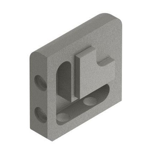Schluter - JOLLY Outside Corner 90° - Aluminum Stone Grey 1/2" (12.5 mm ...