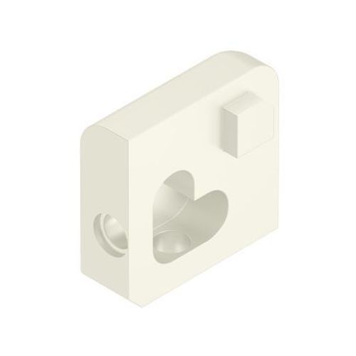 Schluter - JOLLY Outside Corner 90° Aluminum White 3/8" - EV/J100W ...