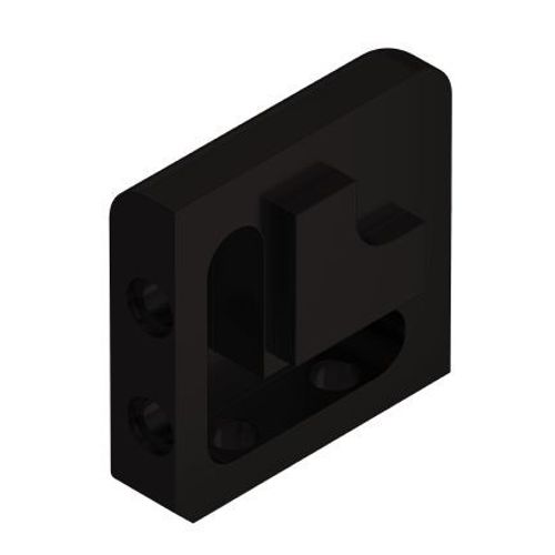 Schluter - JOLLY Outside Corner 90° Anodized Aluminum Bright Black 1/2 ...