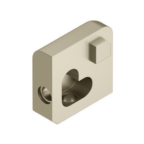 Schluter - JOLLY Outside Corner 90° - Anodized Aluminum Satin Nickel 7/ ...