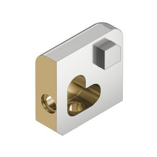 Schluter - JOLLY Outside Corner 90° Solid Brass Chrome-Plated 3/8" - EV ...
