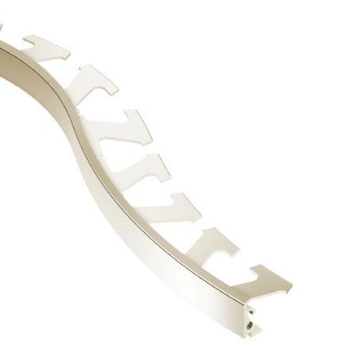 Schluter - JOLLY Wall Flexible Edge Trim Anodized Aluminum Polished ...