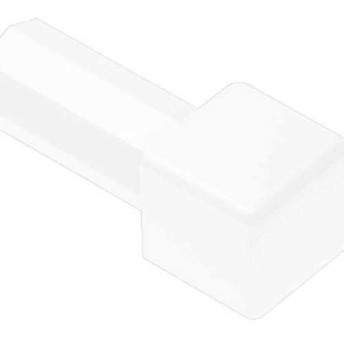 Schluter - QUADEC Outside Corner 90° PVC Plastic Bright White 7/16" - E ...