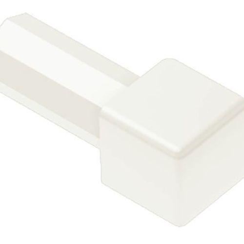 Schluter - QUADEC Outside Corner 90° PVC Plastic White 7/16" - E/PQ110W ...
