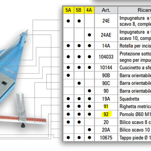 Sigma - Clamping Knob - Diameter 60 mm / 10 x 25 mm - 92 | FloorBox