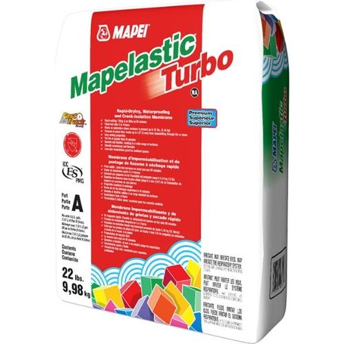 Mapei - Mapelastic Turbo Liquid Waterproofing Membrane Part A 9.98 kg ...
