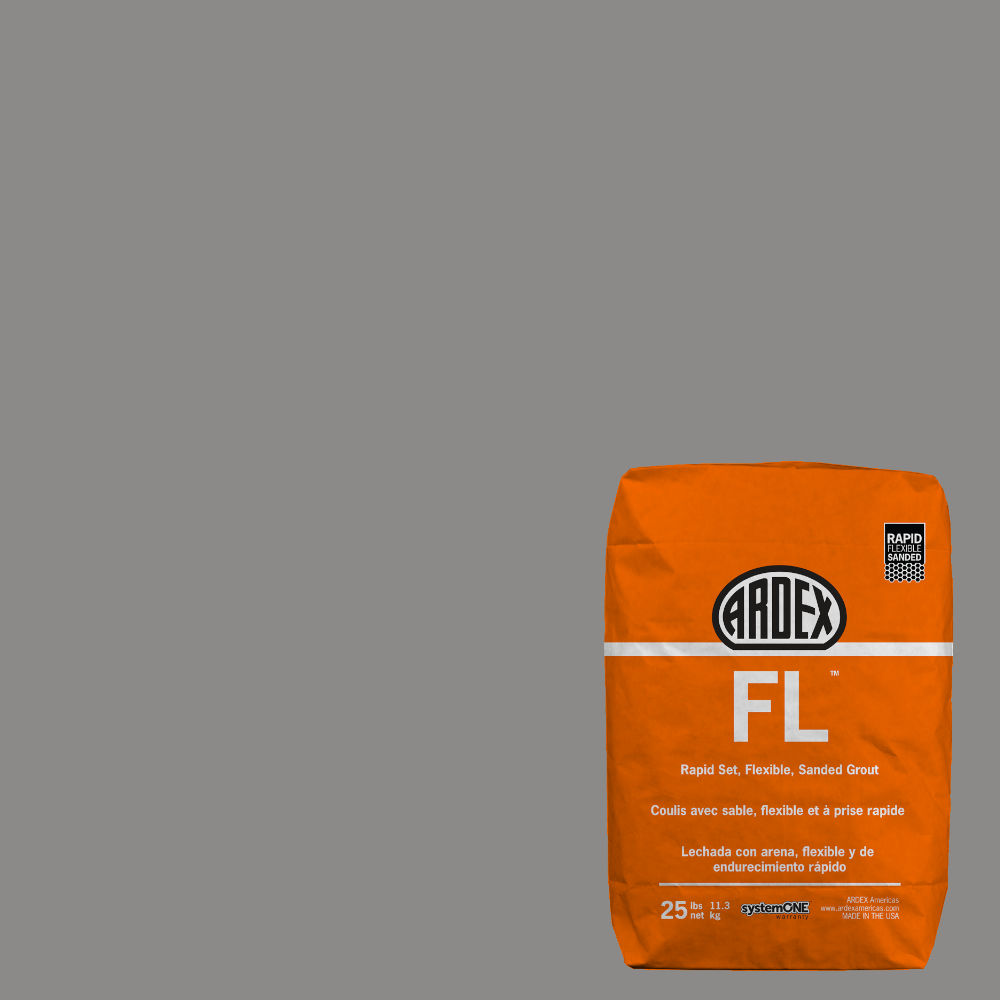Ardex FL Rapid-Set Flexible Sanded Grout - Battleship #43 - 25 lb ...