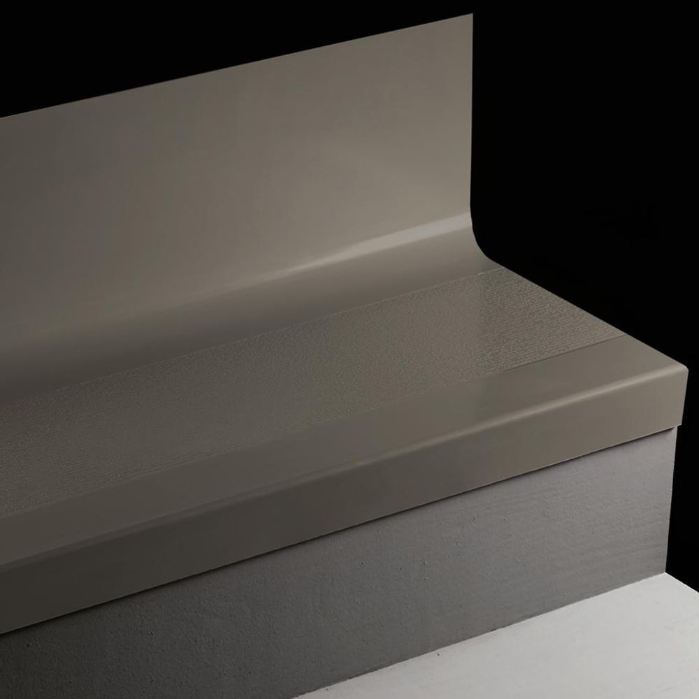 Tarkett Angle Fit Rubber Stair Tread with Integrated Riser FastLane #40 ...