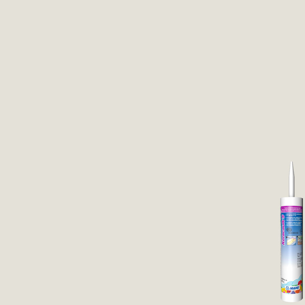 Mapei Keracaulk S Sanded Siliconized Acrylic Caulk - #00 White - 311 mL ...