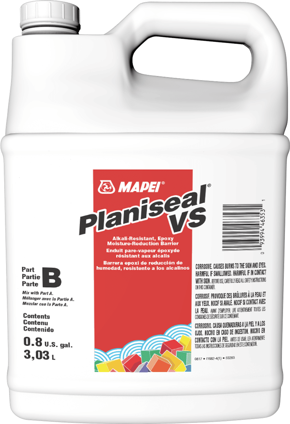Mapei Moisture Reduction Barrier Planiseal VS Alkali-Resistant Epoxy ...