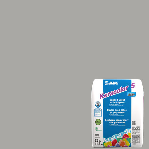 Mapei - Keracolor S Coulis avec sable et polymères #27 Argent 25 lb ...