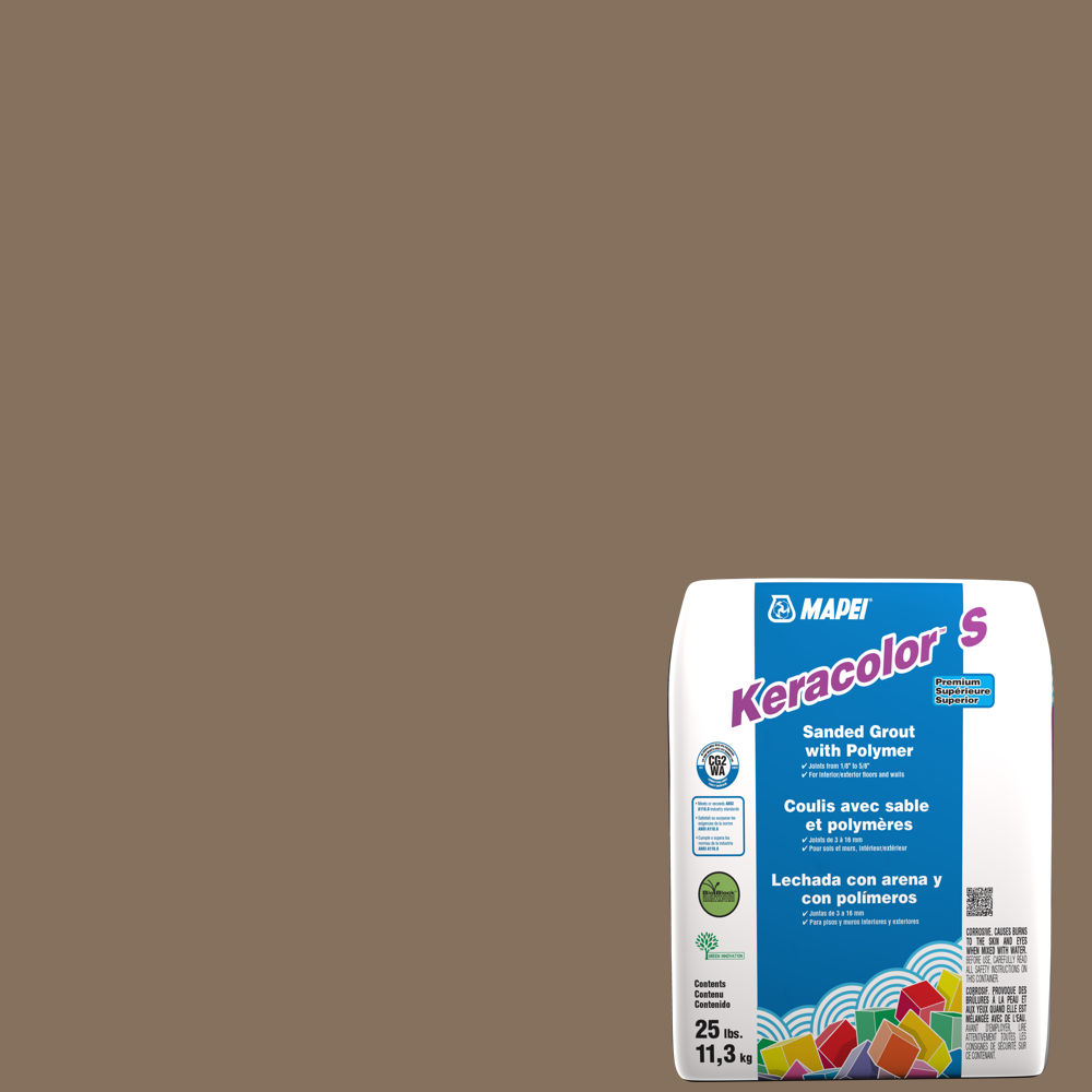 Mapei Keracolor S Coulis avec sable et polymères - #42 Moka - 25 lb ...