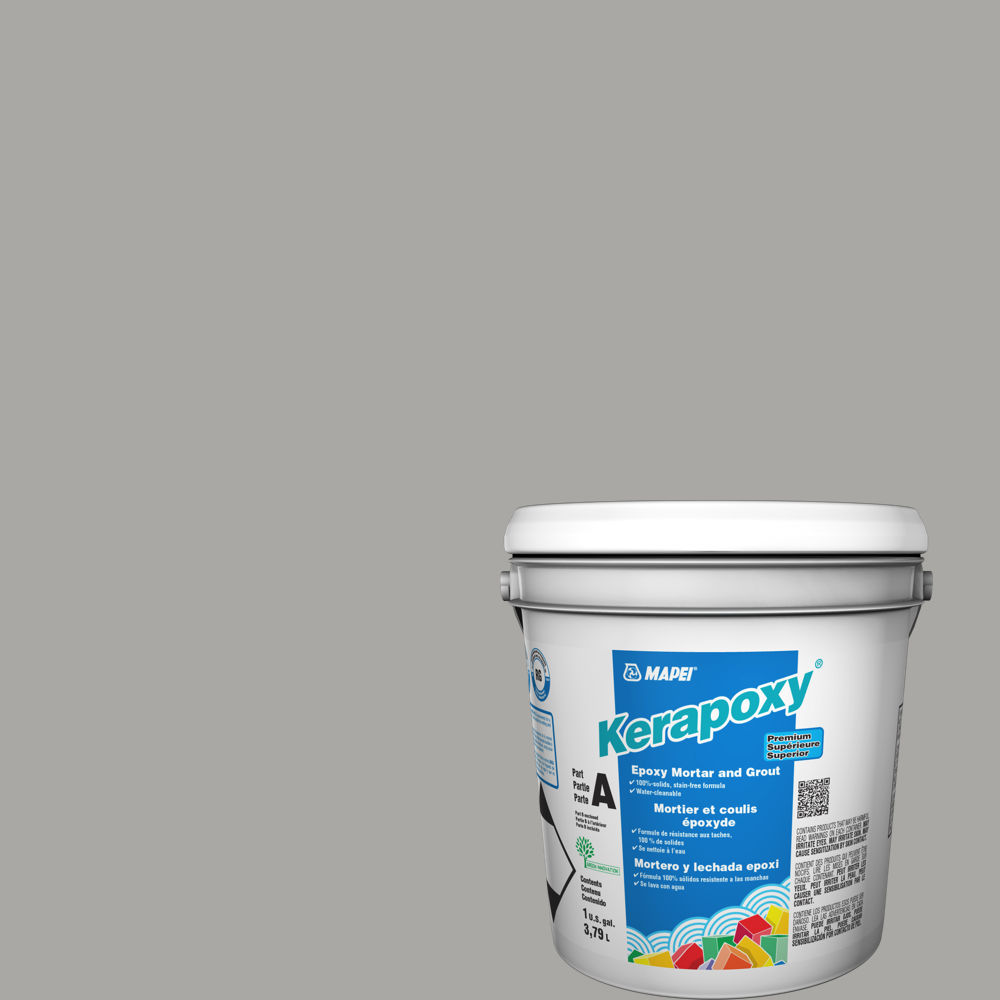 Mapei Kerapoxy Kit Coulis époxy premium - #27 Argent - 3.79 L (3427018 ...
