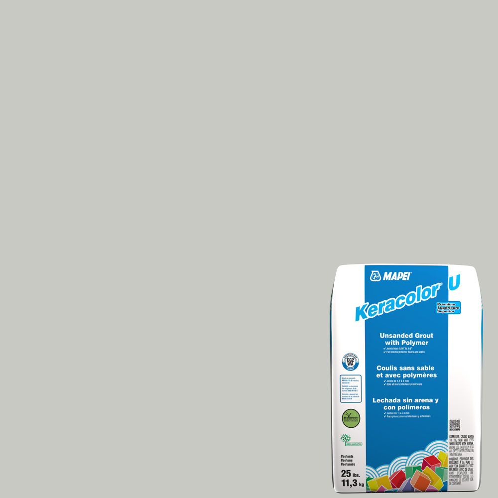 Mapei Keracolor U Coulis sans sable avec polymères - #93 Gris Chaud - 25 lb (8932521) | FloorBox