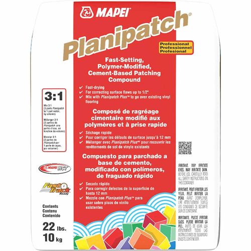 Mapei - Planipatch FastSetting PolymerModified CementBased Patching ...