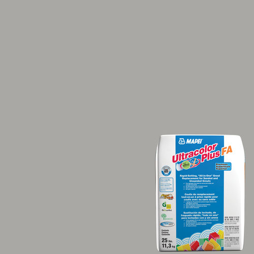 Mapei - Ultracolor Plus FA Rapid-Setting All-in-One Grout - #27 Silver ...