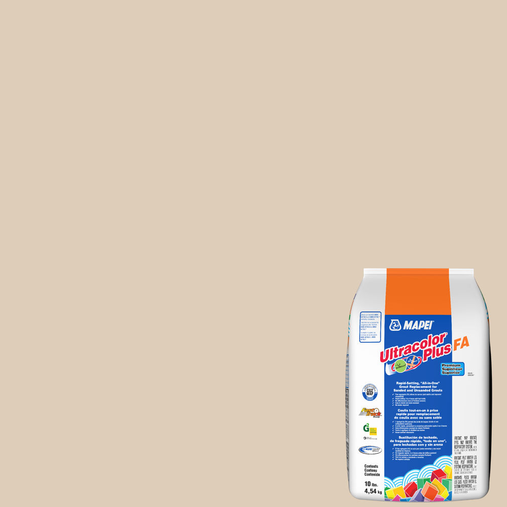 Mapei Ultracolor Plus FA Rapid-Setting All-in-One Grout - #49 Light ...