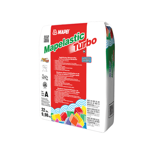Mapei - Mapelastic Turbo Liquid Waterproofing Membrane Part A 9.98 kg ...
